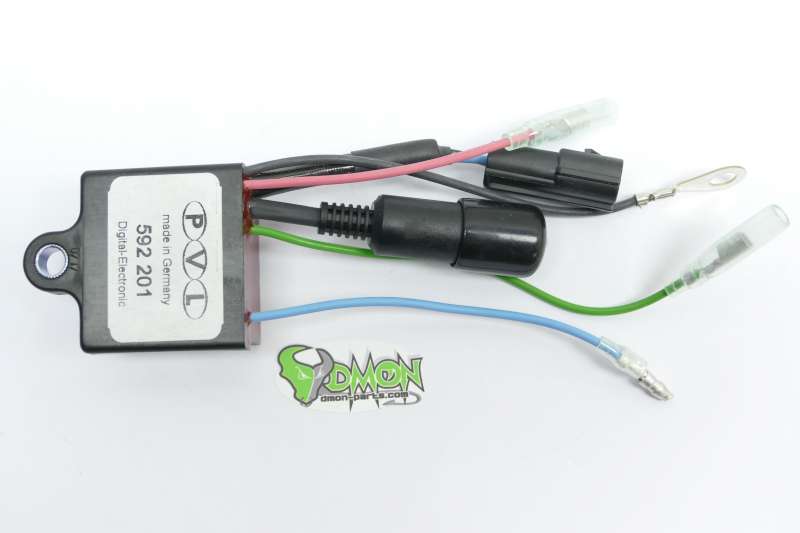 PVL CDI free programable 2 curves and RPM Limiter 592201 – PVL-Ignitions